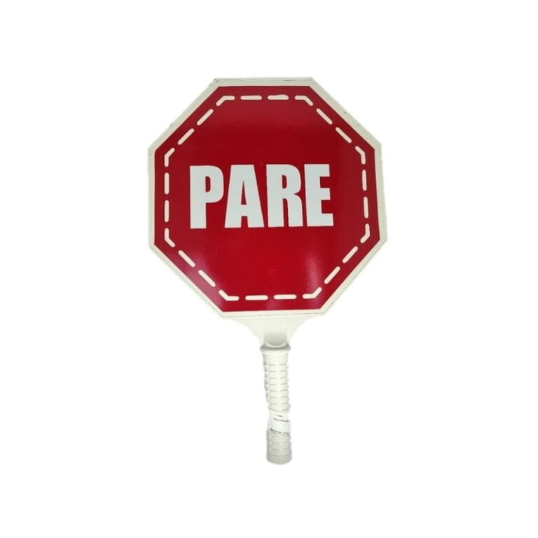 PALETA DE SEÑALIZACIÓN PARE Y SIGA - DON DOTACIÓN