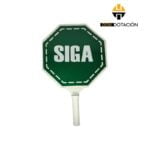 PALETA DE SEÑALIZACIÓN PARE Y SIGA - DON DOTACIÓN